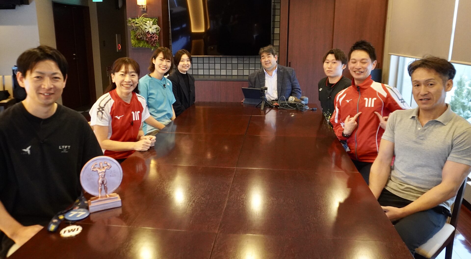 アスリート社員座談会の収録 | talkONE株式会社